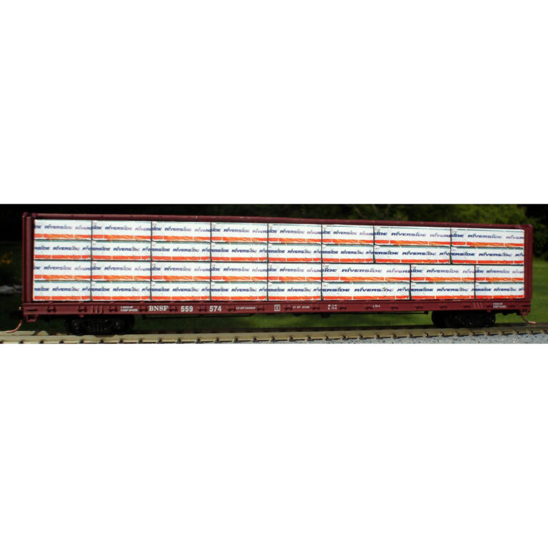 Columbus Trainmaster HO Scale Centerbeam Lumber Load Riverside "Version ...