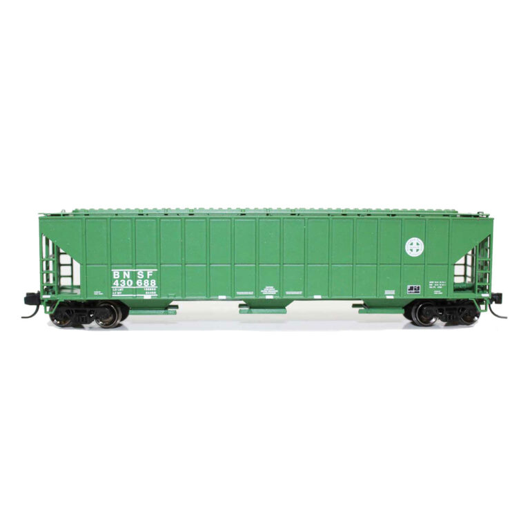 Fox Valley Models N FMC 4700 3-Bay Covered Hopper BNSF "Green, Cricle ...