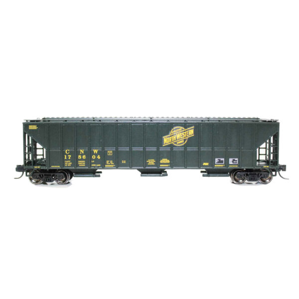 Fox Valley Models N FMC 4700 3-Bay Covered Hopper Chicago Northwestern ...