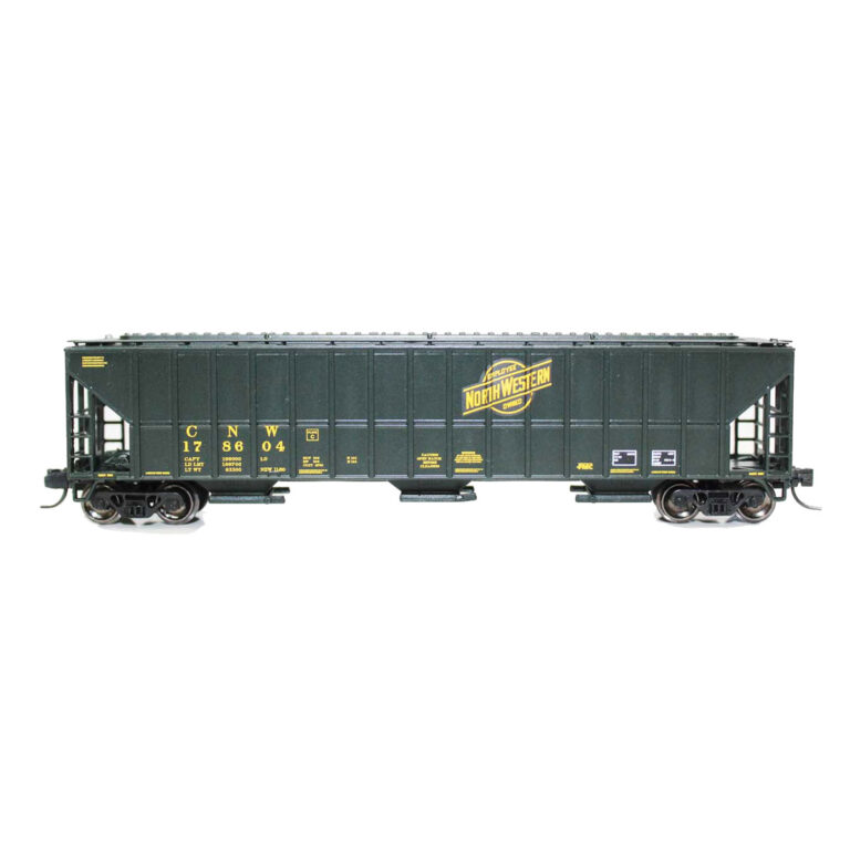 Fox Valley Models N FMC 4700 3-Bay Covered Hopper Chicago Northwestern ...