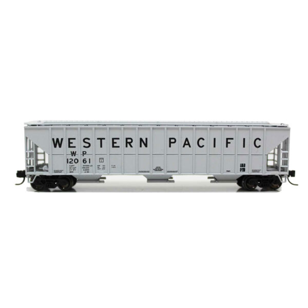 Fox Valley Models N FMC 4700 3-Bay Covered Hopper Western Pacific ...