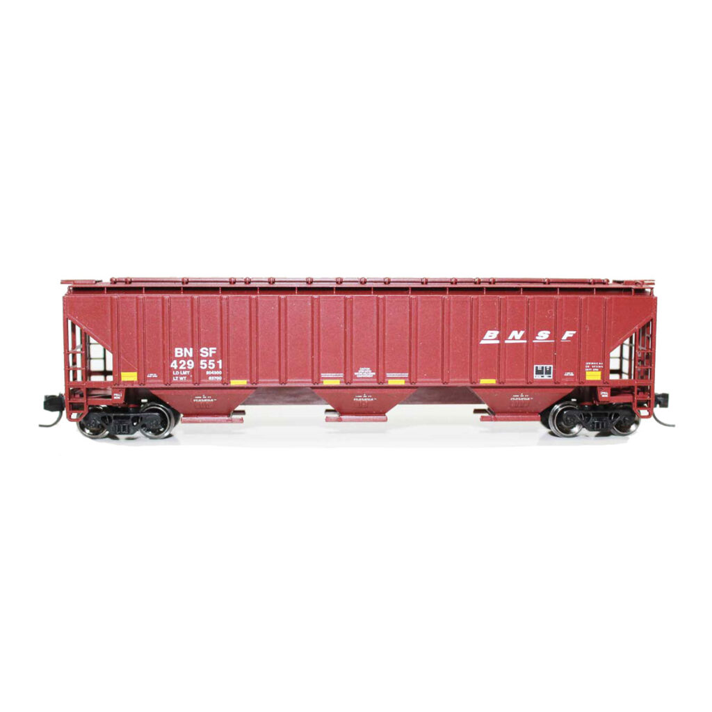 Fox Valley Models N PS 4750 3-Bay Covered Hopper BNSF "Wedge" - Spring ...