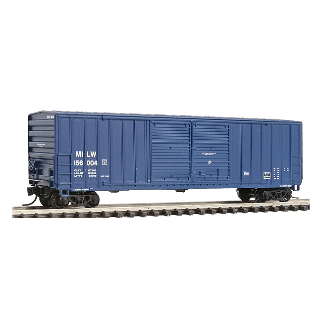 Fox Valley Models N FMC 5283 Double-Door Box Car Milwaukee Road "Blue ...