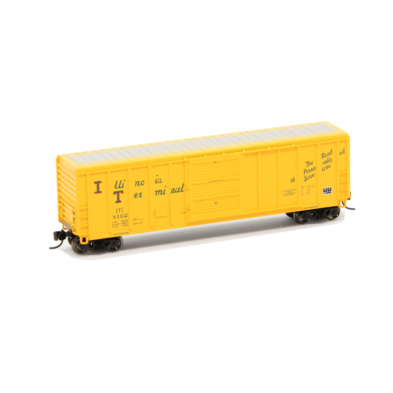 Fox Valley Models N PS 5344 Single-Door Box Car Illinois Terminal ...