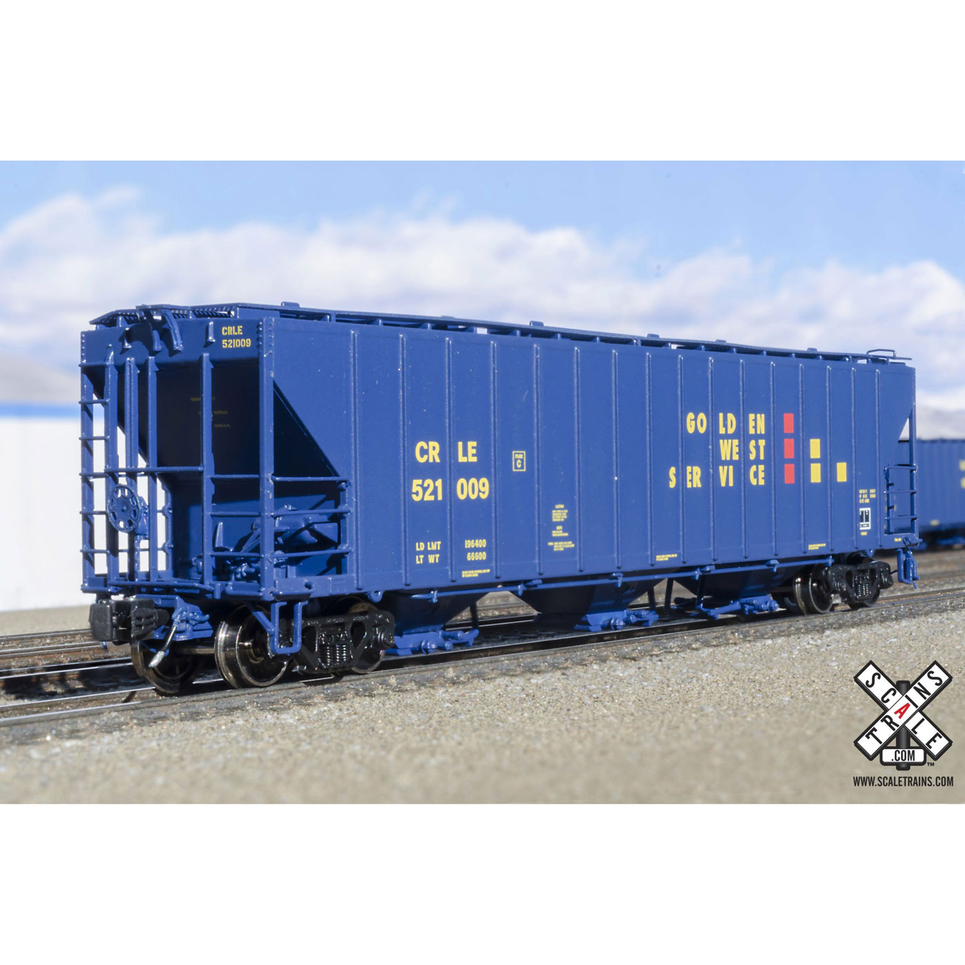Scale Trains N Rivet Counter PS-2 4785 Covered Hopper Golden West ...