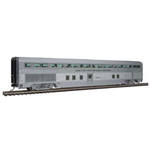 Walthers Proto HO 85' Budd Hi-Level 68 Seat Step Down Coach Reverse-Facing Seats Santa Fe ...