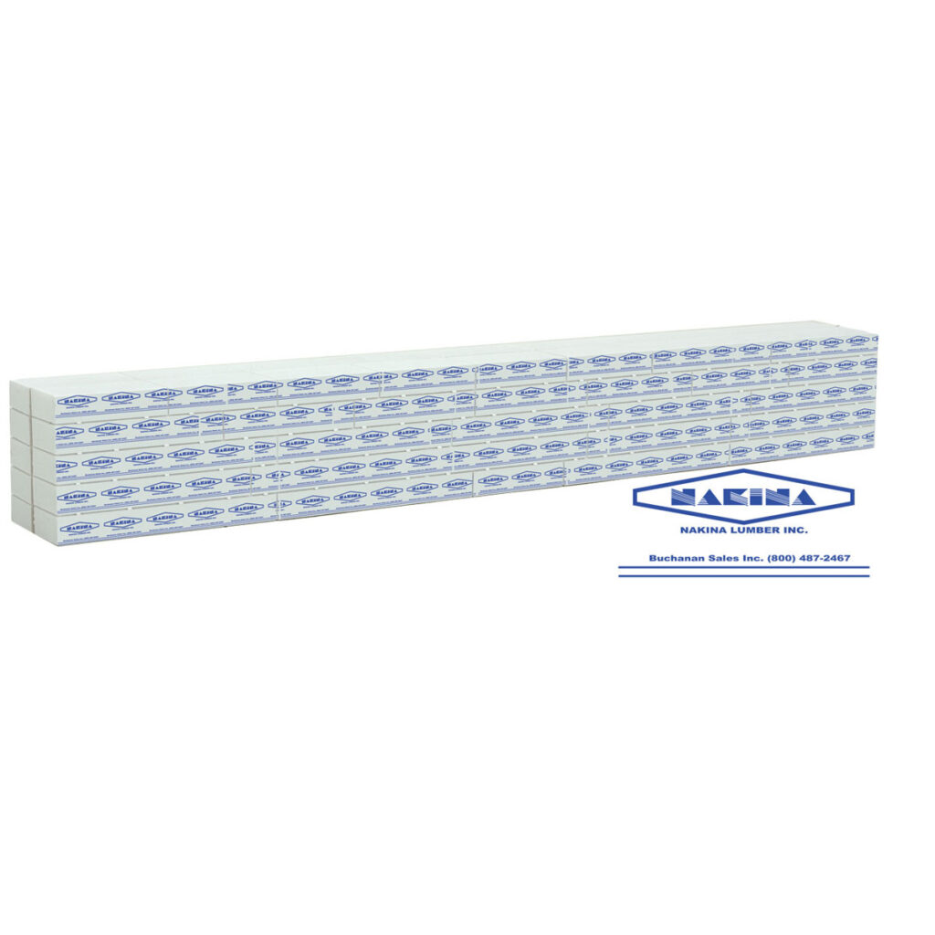 Walthers SceneMaster HO Scale Centerbeam Wrapped Lumber Load Nakina ...