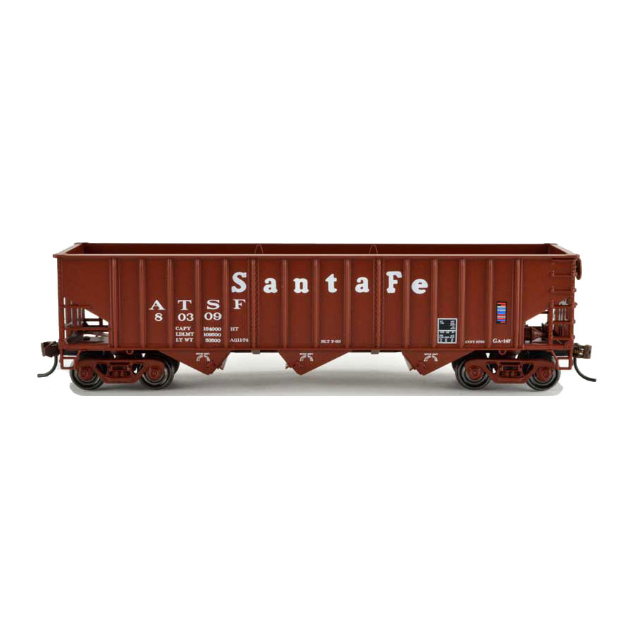 Bowser HO 70 Ton 14 Panel Hopper Santa Fe - Spring Creek Model Trains