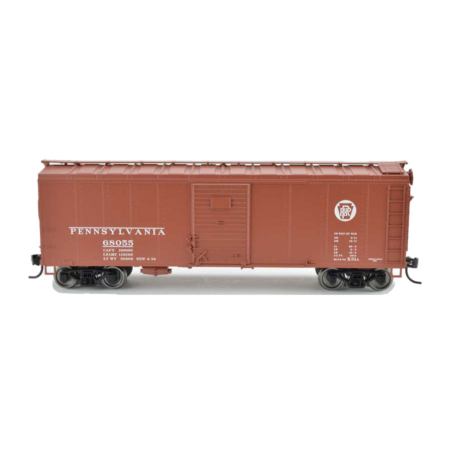 Bowser HO 40' X31a Single Door Box Car Pennsylvania "Circle Keystone ...