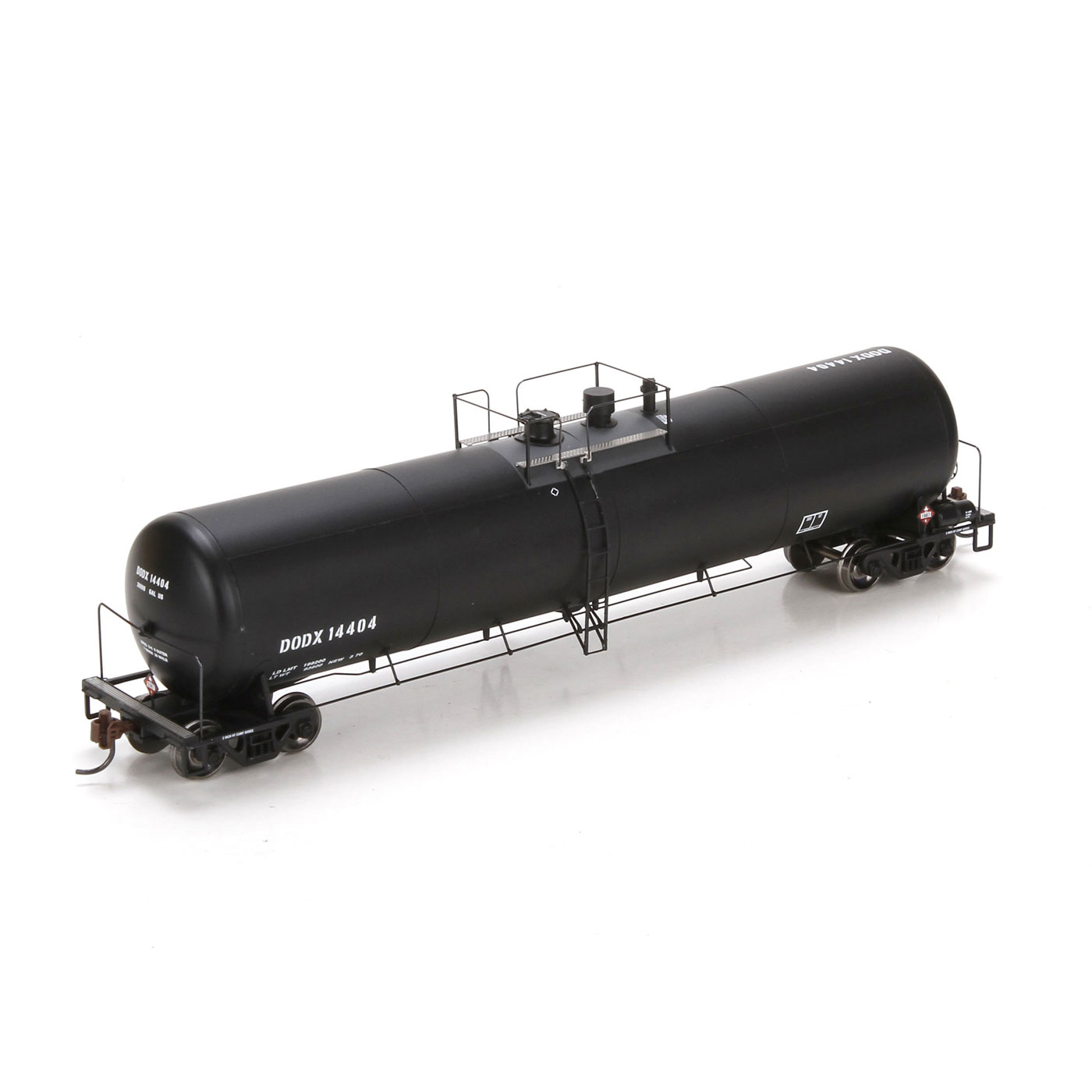 Athearn HO 30,000 Gallon Tank Car Department of Defense "DODX" - Spring ...