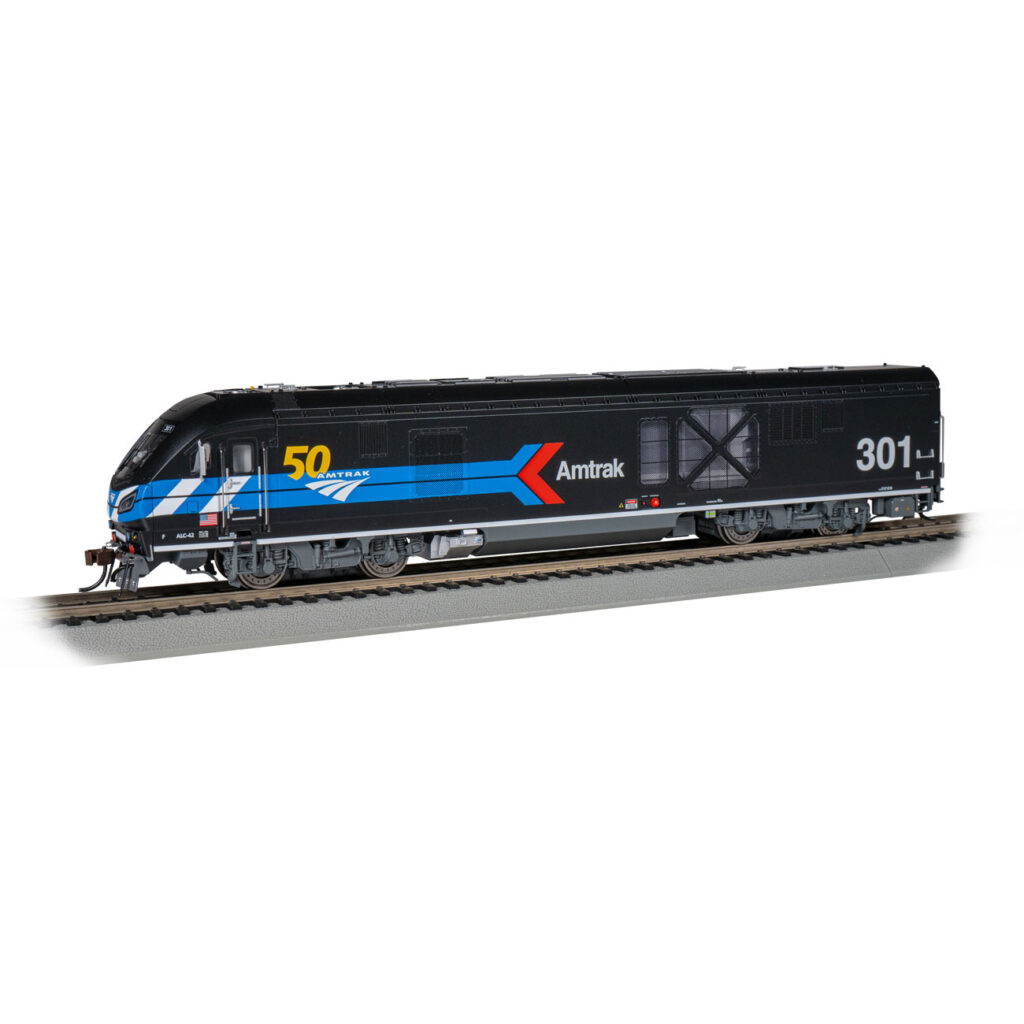 Bachmann HO Siemens ALC-42 Charger Amtrak #301 "Day 1, 50th Anniversary ...