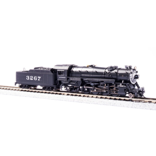 Broadway Limited Paragon 4 N 2-8-2 Heavy Mikado Steam Locomotive Santa Fe w/ DCC & Sound ...