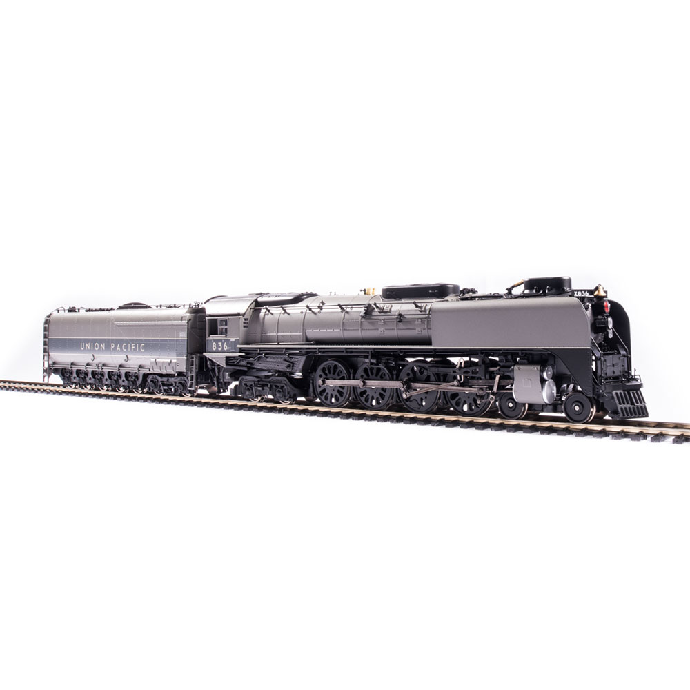 Broadway Limited Paragon 4 HO 4-8-4 FEF-3 Northern Union Pacific "Two Tone Gray with Aluminum ...