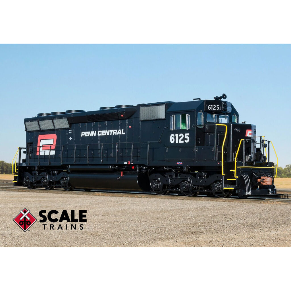 ScaleTrains HO Rivet Counter SD45 Penn Central "Red Logo" - Spring ...