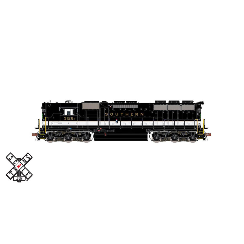 Scale Trains HO Rivet Counter SD45 Southern "Gold Lettering" w/ DCC & Sound - Spring Creek Model ...
