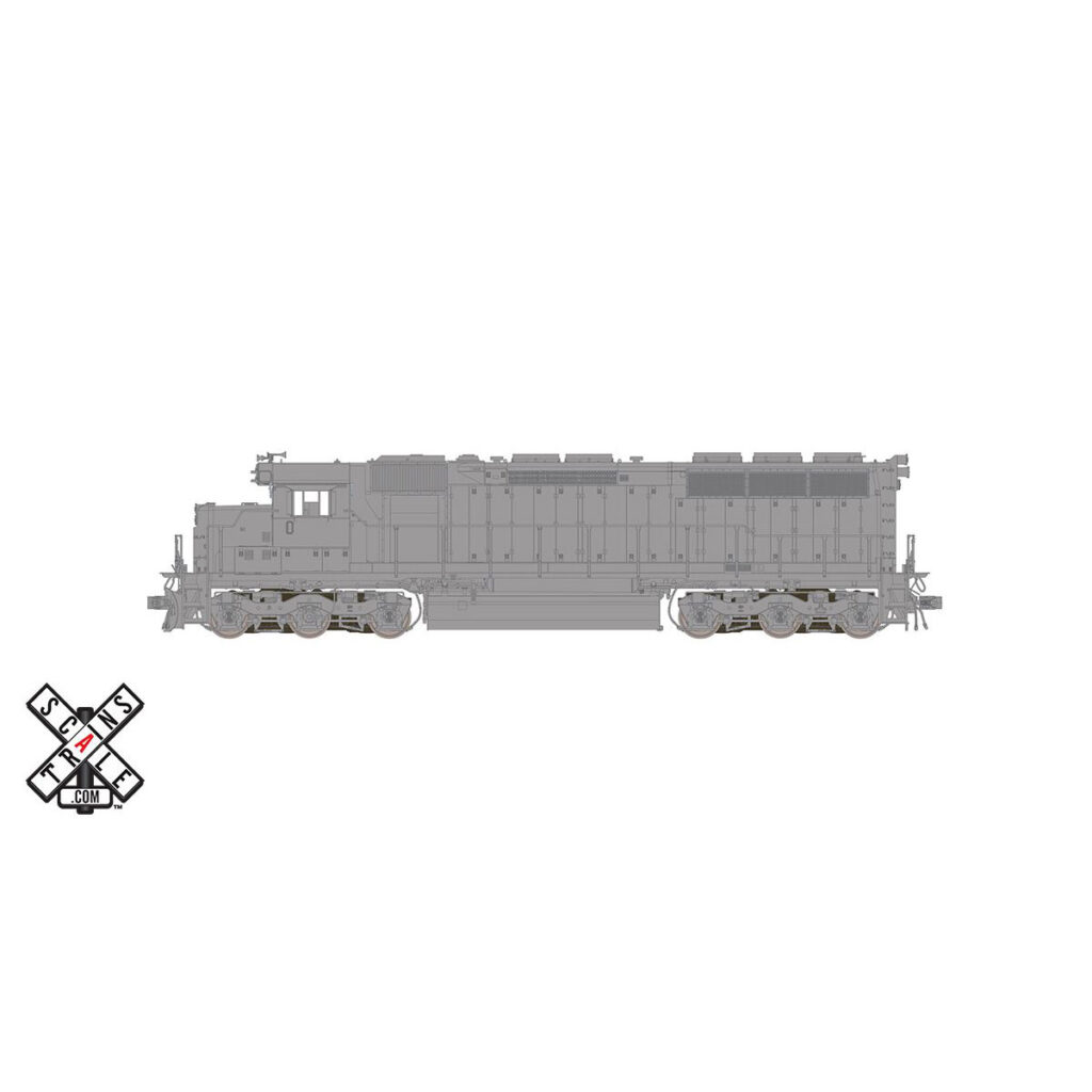 ScaleTrains HO Rivet Counter SD45R Undecorated "GRIP Rebuild" w/ DCC ...