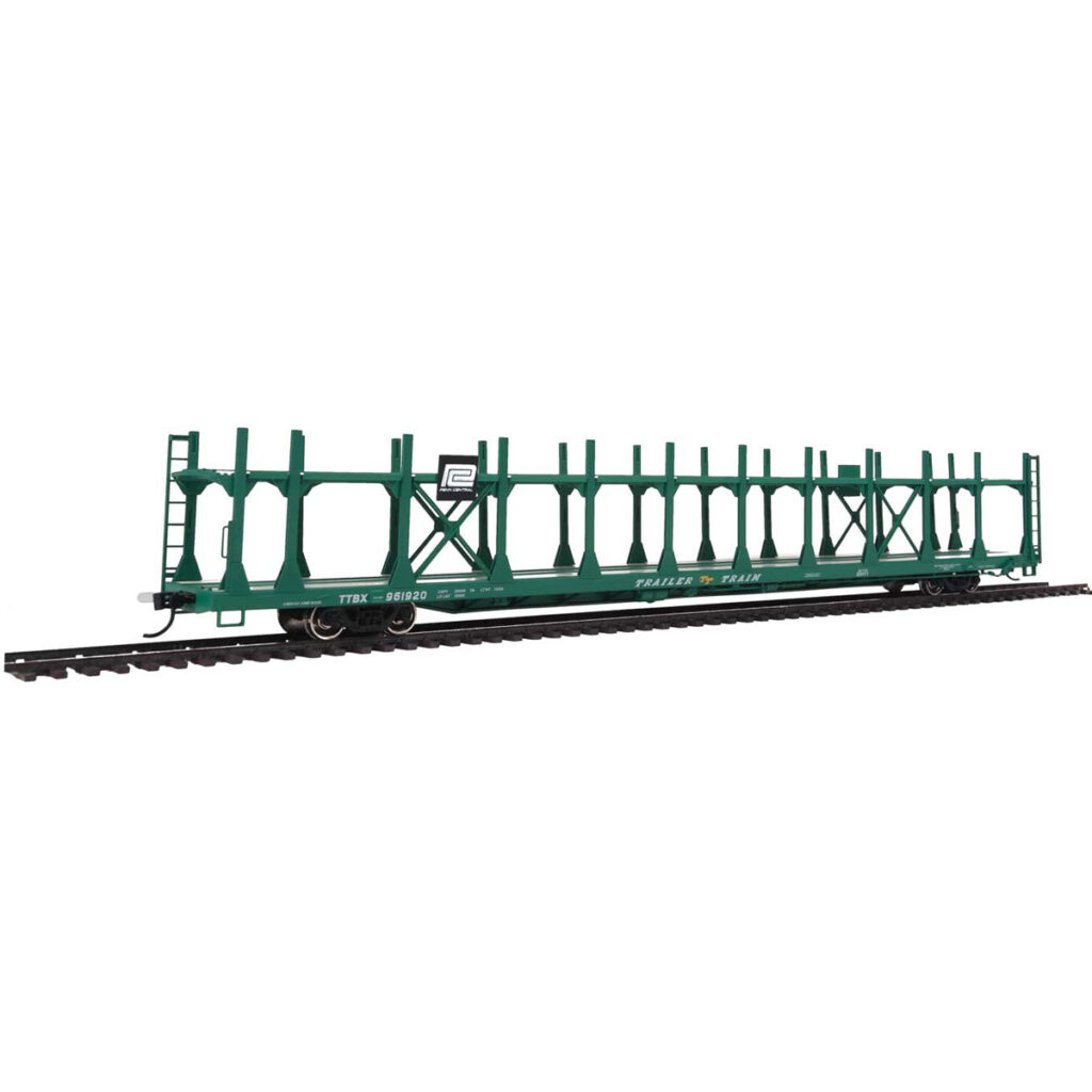 Walthers Mainline HO Open Bi-Level Auto Rack Penn Central - Spring ...