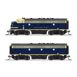Broadway Limited Paragon 4 HO F7A&B Santa Fe "Whiskers" w/ DCC & Sound - Spring Creek Model Trains