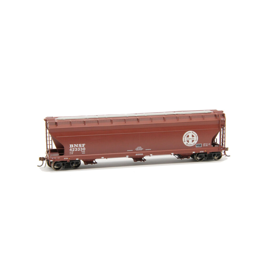 Athearn Genesis HO ACF 4600 Covered Hopper BNSF "Circle Cross" - Spring ...
