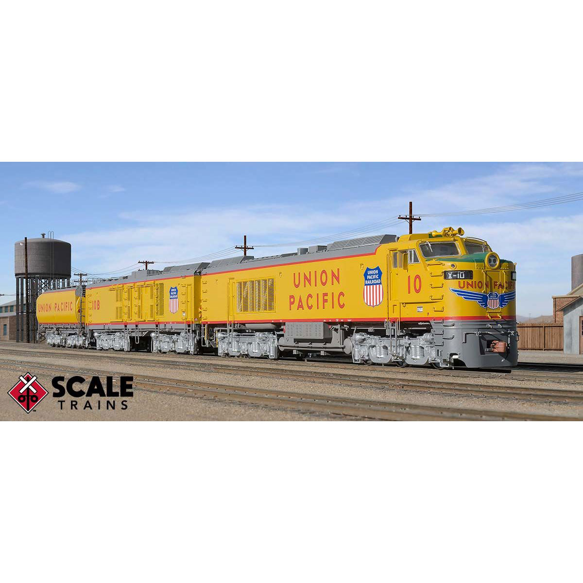 Scale Trains HO Museum Quality "Big Blow" Turbine Union Pacific #10 ...