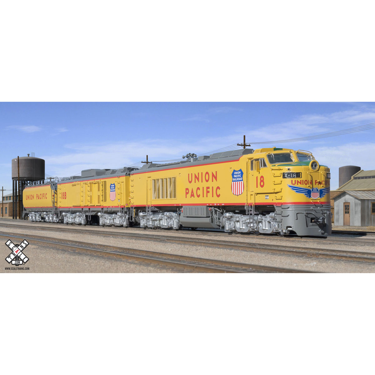 Scale Trains HO Museum Quality "Big Blow" Turbine Union Pacific #18 "Illinois Railway Museum" w ...