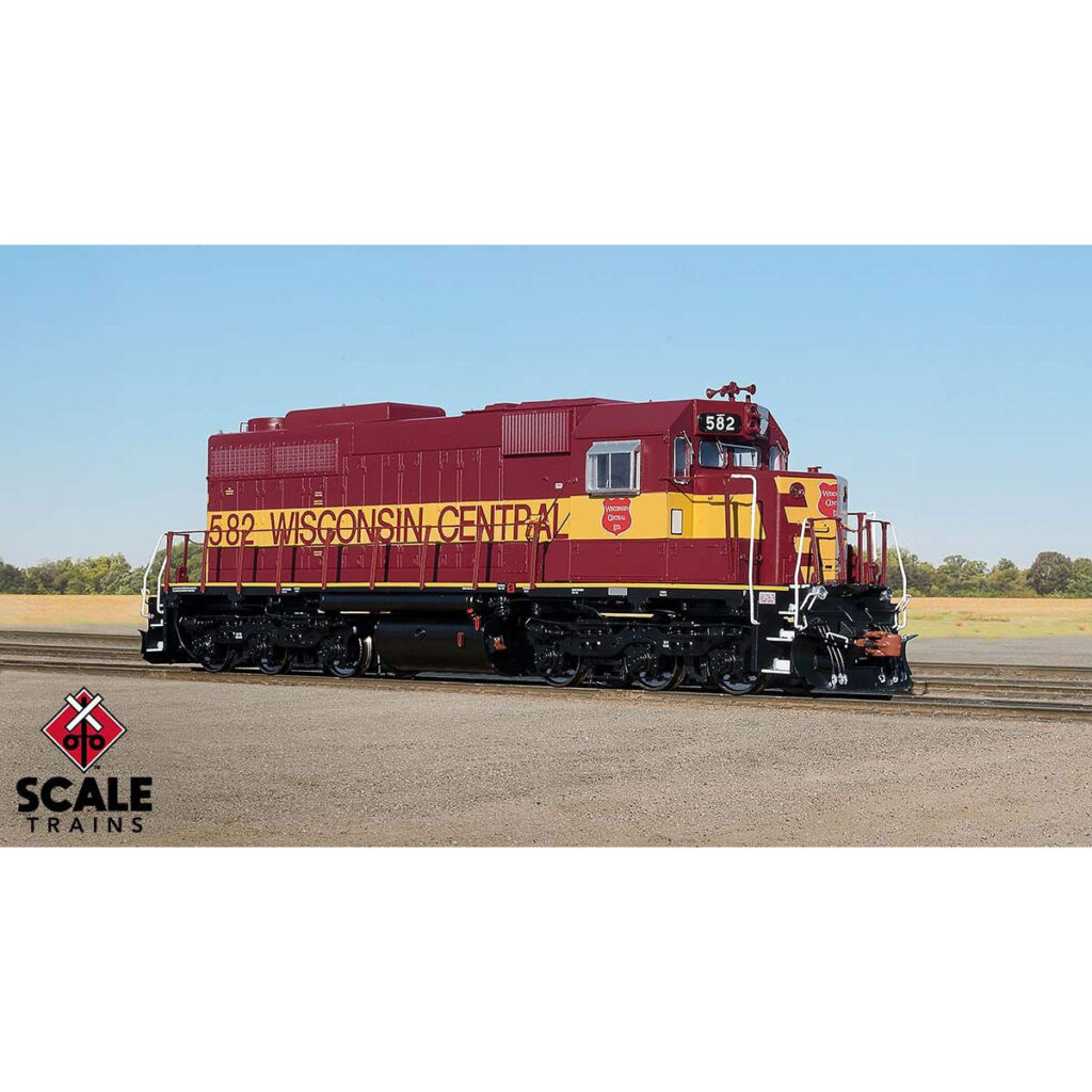 Scale Trains HO Museum Quality SDL39 Wisconsin Central "Ditch Lights ...