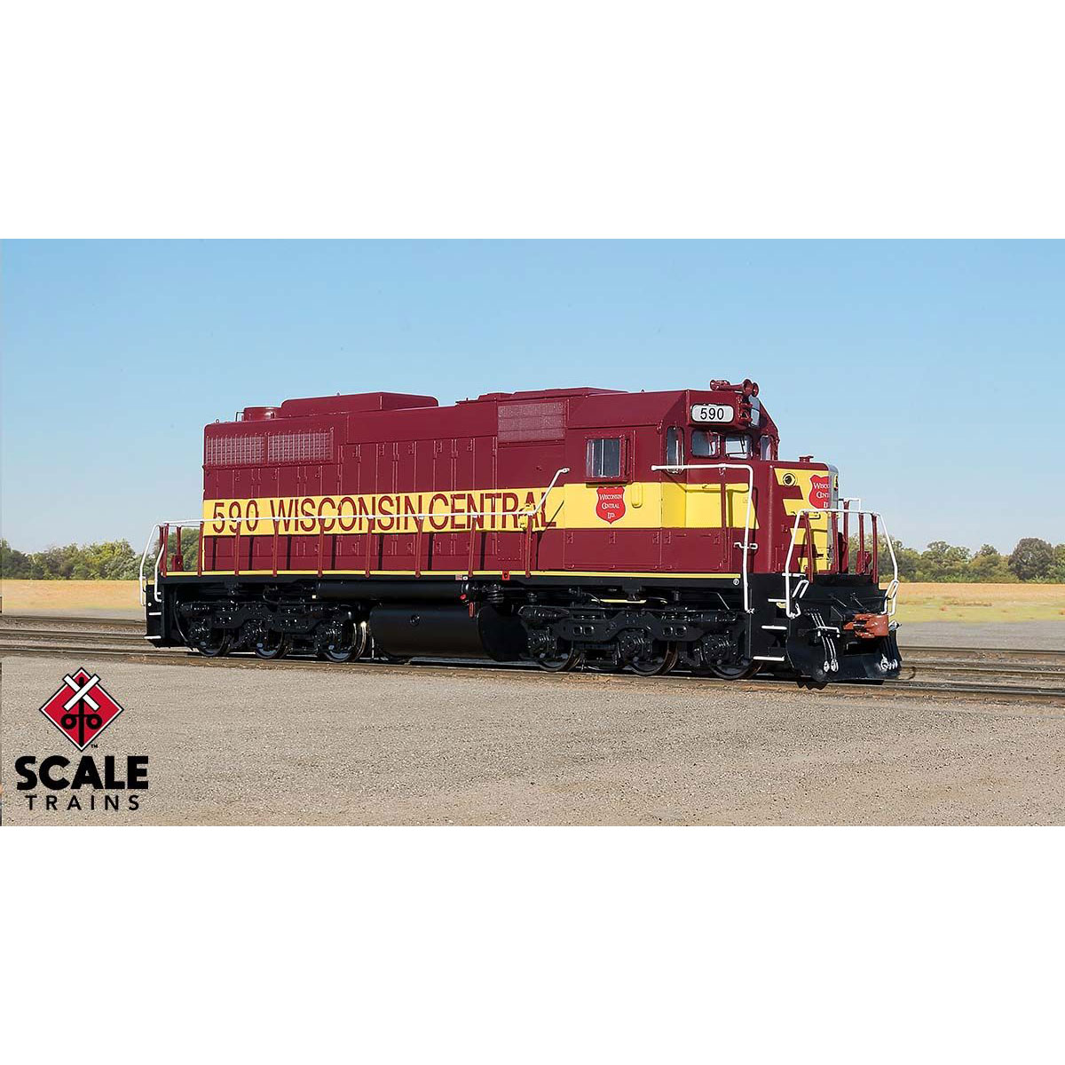 Scale Trains HO Museum Quality SDL39 Wisconsin Central "No Ditch Lights ...