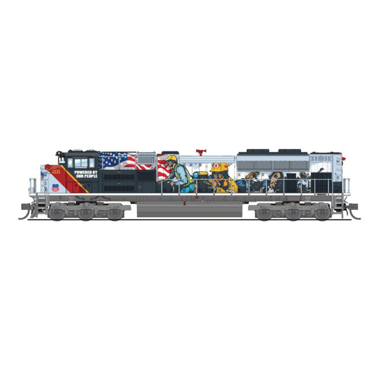 Broadway Limited Paragon 4 N SD70ACe Union Pacific "Powered by the People" w/ DCC & Sound ...