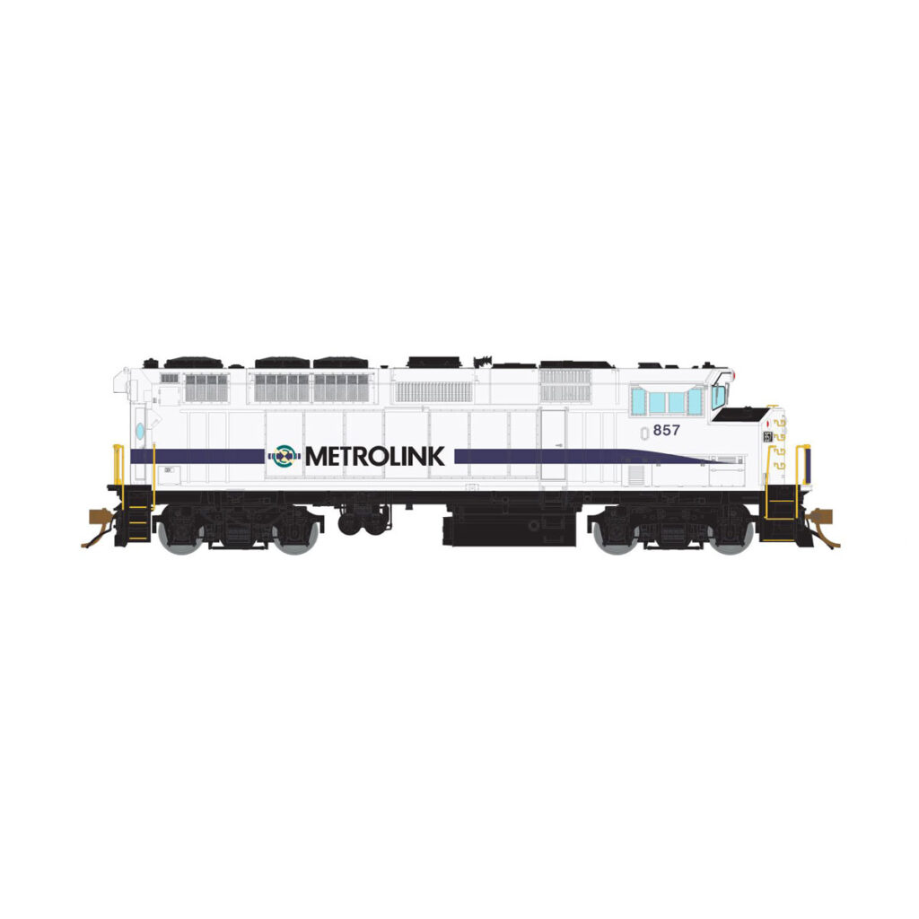 Rapido HO F59PH Metrolink "Stripe Scheme" w/ DCC & Sound - Spring Creek ...
