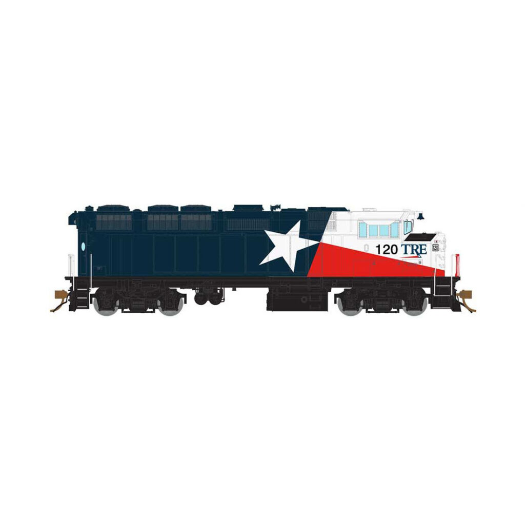 Rapido HO F59PH Trinity Railway Express "Lone Star" - Spring Creek ...
