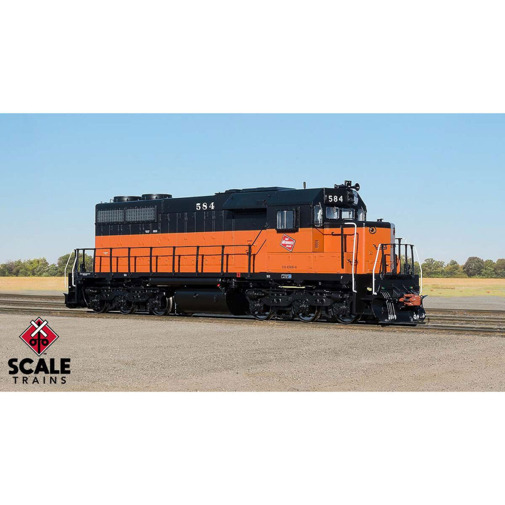 Scale Trains HO Museum Quality SDL39 Milwaukee Road w/ DCC & Sound ...
