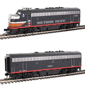 Walthers Proto HO F7A-B Southern Pacific "Black Widow" w/ DCC & Sound - Spring Creek Model Trains