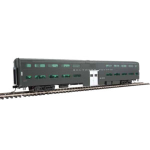 Walthers Proto HO 85' Pullman Standard Bi-Level Commuter Coach Southern Pacific w/ Lights ...