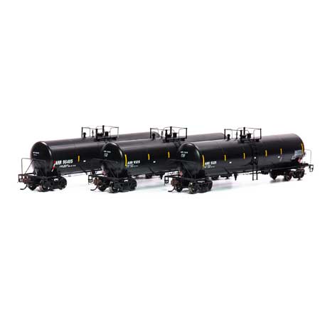 Athearn Genesis HO 20,000 Gallon General Service Tank Car Alaska 3 Pack ...