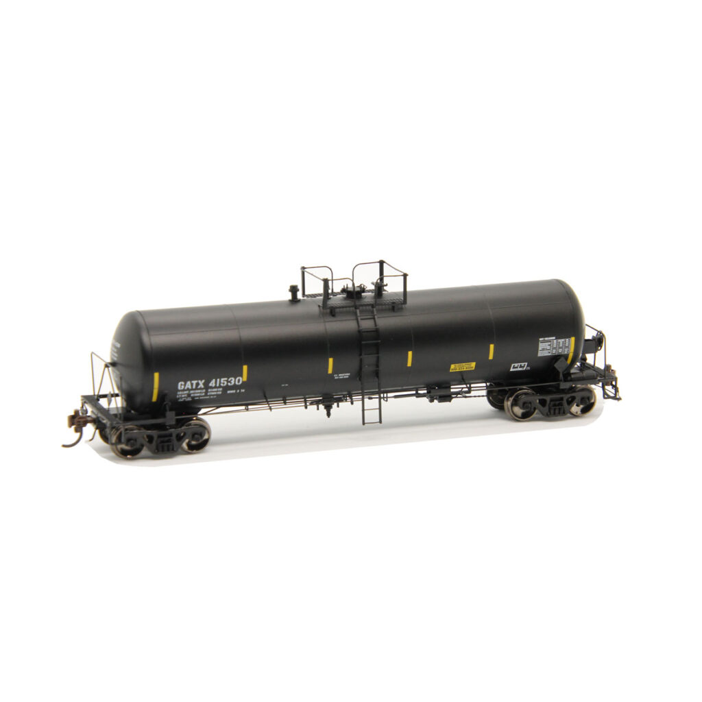 Athearn Genesis HO 20,000 Gallon General Service Tank Car GATX "Black ...