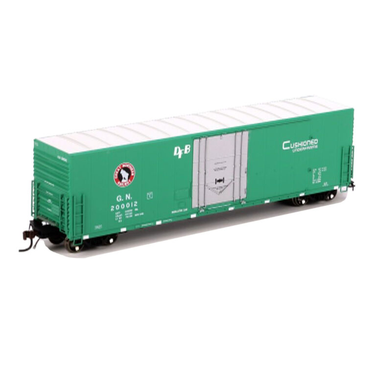 Athearn Genesis HO 50' PC&F Box Car Great Northern "Welded Side w/ 10 ...
