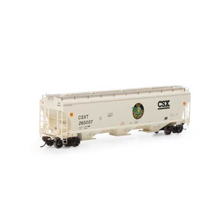 Athearn Genesis HO Trinity 3 Bay Hopper CSX "1990s+" - Spring Creek Model Trains