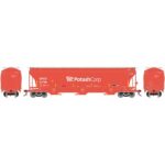 Athearn Genesis HO Trinity 3 Bay Covered Hopper Potash Corp - Spring ...
