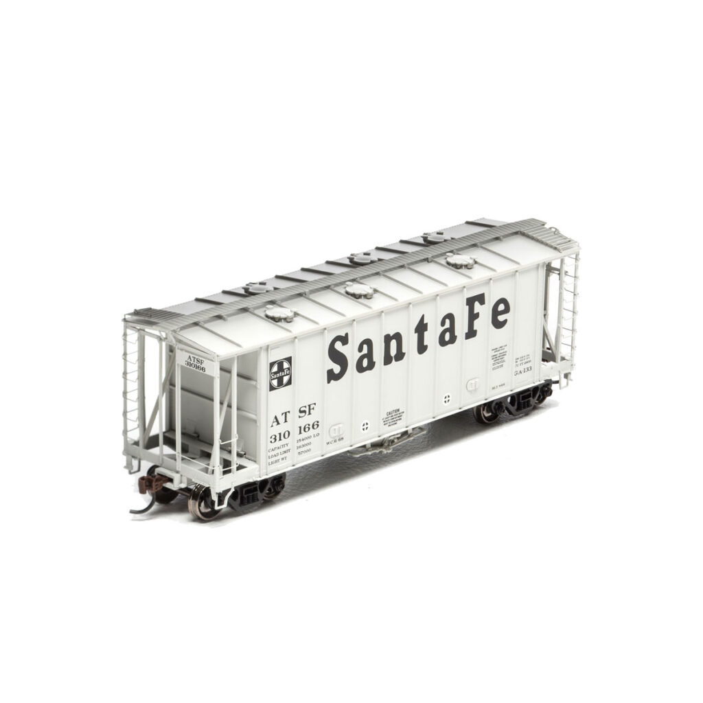 Athearn HO GATC 2600 Airslide Covered Hopper Santa Fe - Spring Creek ...