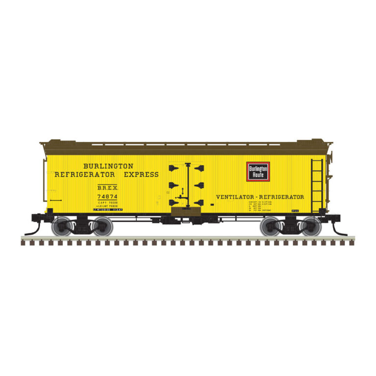 40' Rebuilt Wood Reefer - Spring Creek Model Trains