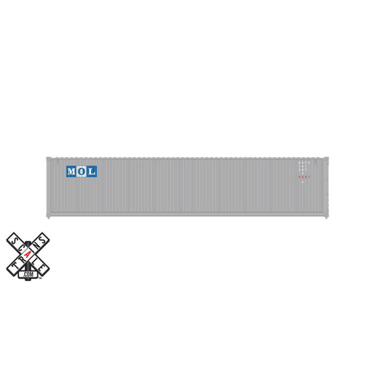 40' Modern Angled Corrugation Container - Spring Creek Model Trains