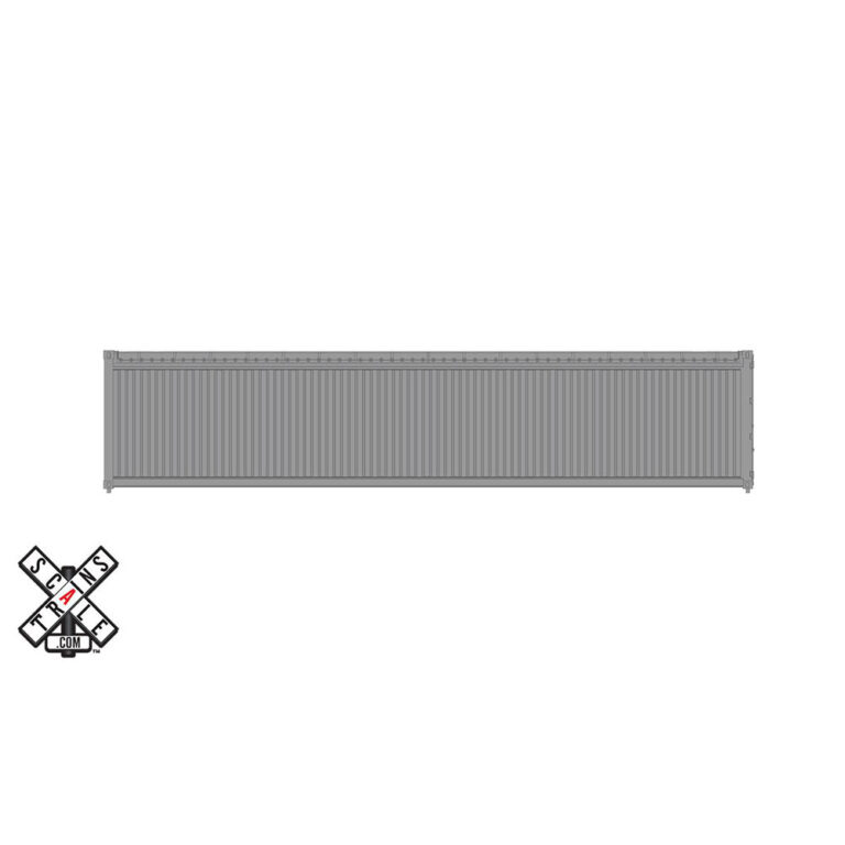 Scale Trains HO 40’ Tarp Topped Container Undecorated - Spring Creek ...