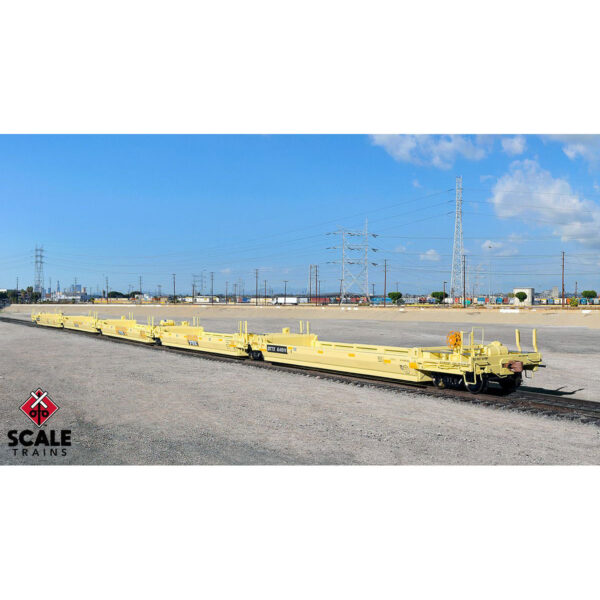 Scale Trains HO Rivet Counter PS Trinity Backpacker Well Car Trailer ...