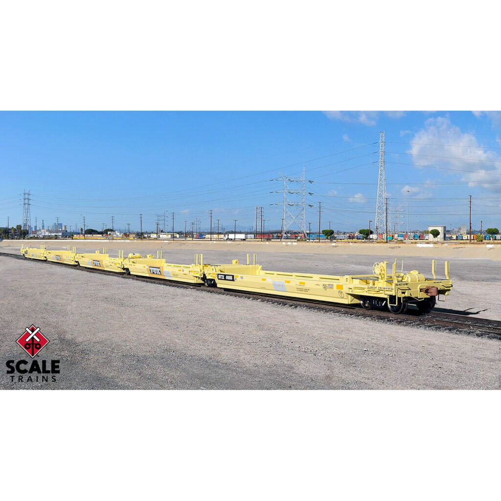 Scale Trains HO Rivet Counter PS Trinity Backpacker Well Car Trailer ...