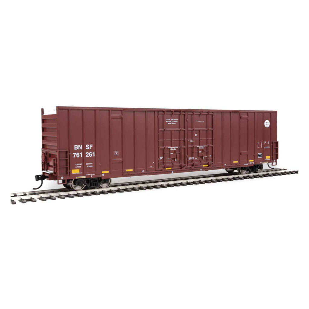 Walthers Mainline Ho 60 High Cube Box Car Bnsf Circle Cross Spring
