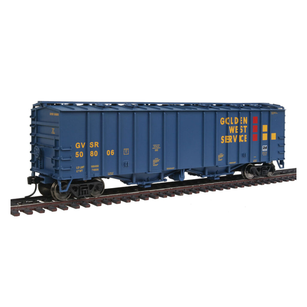 Walthers Mainline HO Airslide Covered Hopper Golden West Service "GVSR ...