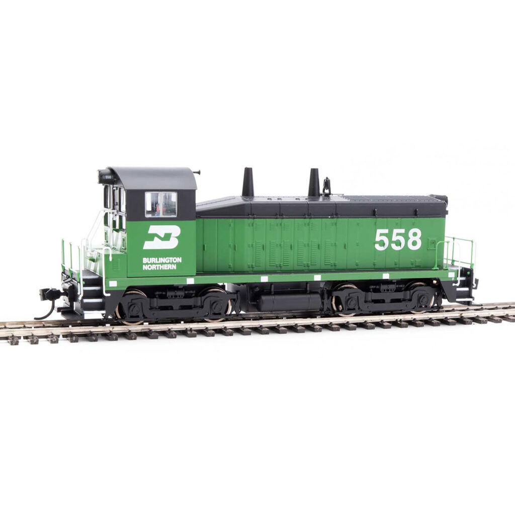 Walthers Mainline HO NW2 Burlington Northern w/ DCC & Sound - Spring ...