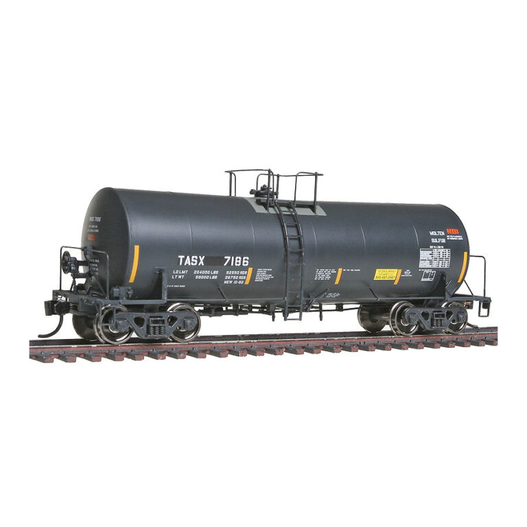 Walthers Proto HO 40' Trinity 14,000 Gallon Molten Sulfur Tank Car ...