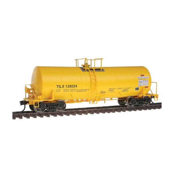 Walthers Proto HO 40' Trinity 14,000 Gallon Molten Sulfur Tank Car ...