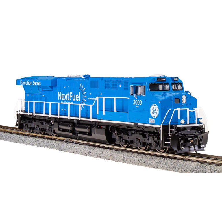 Broadway Limited Paragon 4 HO ES44AC GE Demonstrator "NextFuel" #3000 w/ DCC & Sound - Spring ...